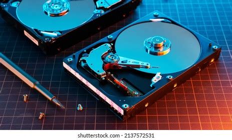 Hard Disk Internal Mechanism Hardware Stock Photo 2138556643 Shutterstock