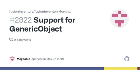 Support For Genericobject · Issue 2822 · Fusioninventory