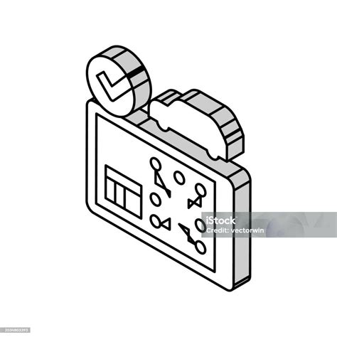 테스트 컴퓨터 전자 시스템 자동차 아이소 메트릭 아이콘 벡터 일러스트 레이 션 등측투영법에 대한 스톡 벡터 아트 및 기타 이미지 등측투영법 0명 개발 Istock