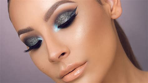 Galaxy Glitter Smokey Eye Desi Perkins Youtube