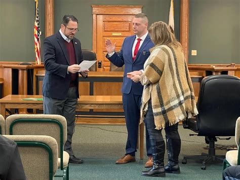 Newest Long Valley Police Officer Officially Sworn In Long Valley NJ