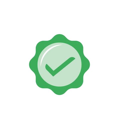 Premium Vector Check Icon Stock Vector Illustration