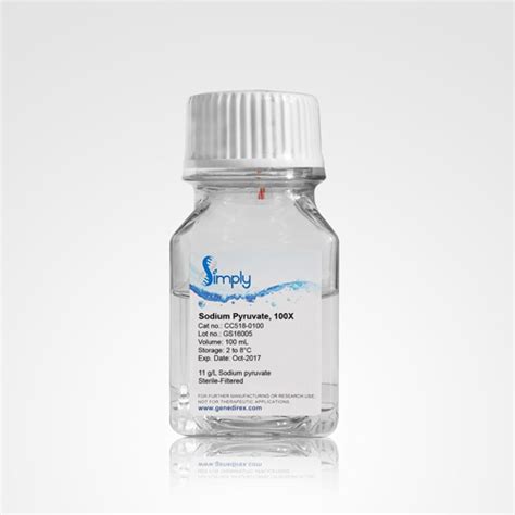 Sodium Pyruvate 100x Genedirex Inc