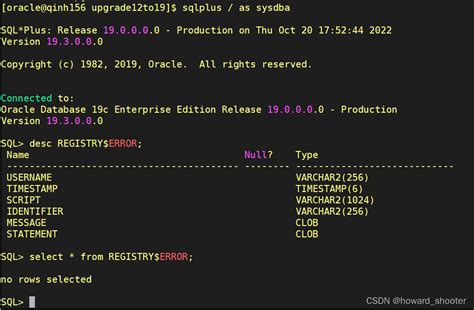 oracle 12c （12 1 0 2 12 2 0 1）升级 19c（19 3 0 0） oracle12c升级到19c csdn博客