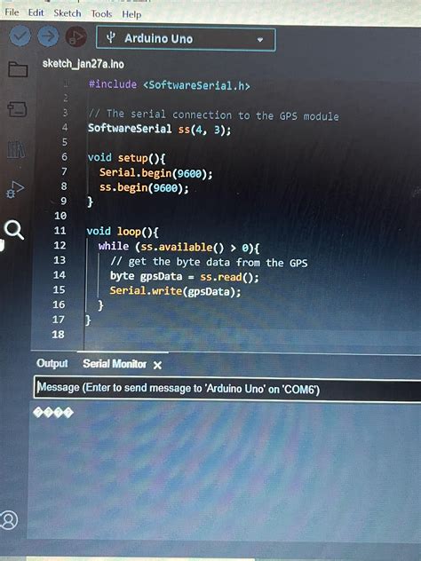 Neo6m Gps Not Working With Arduino Uno Rarduino