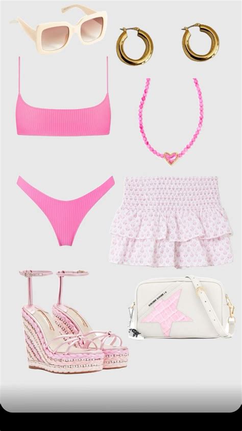 Preppy Beach Outfit Idea