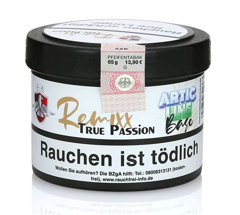 True Passion Remixx 65g Base Shisha Tabak Shisha Online Shop