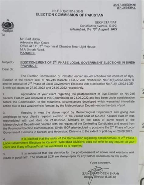 Ecp Apologises To Ji After Making False Accusation