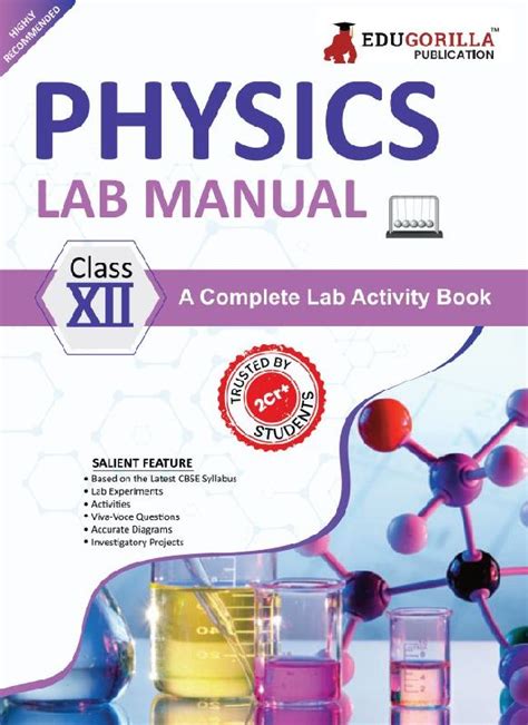 Physics Lab Manual Class Xii Size 8 Inr 395 Unit By Edugorilla