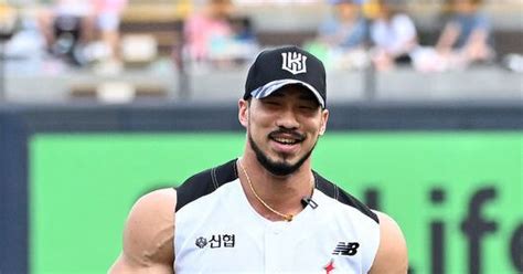 [사진]시구 마친 타노스 김민수