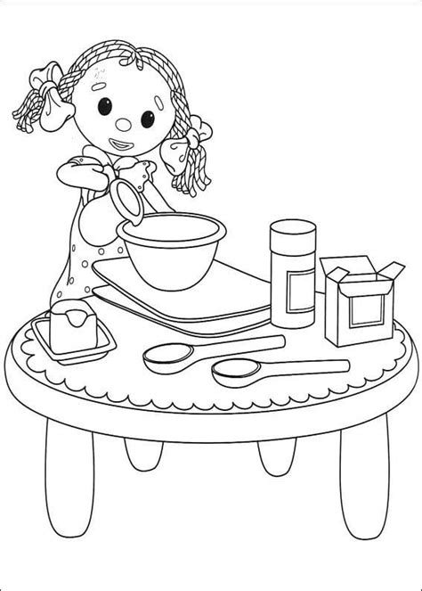 Desenho Looby Loo De Andy Pandy Para Colorir Az Colorir