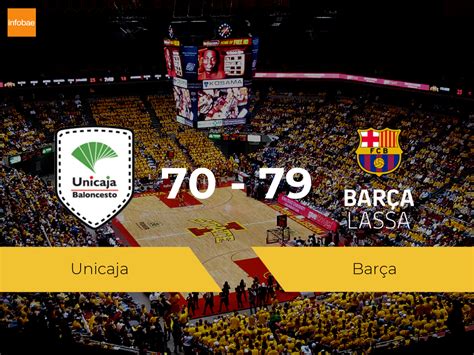 El Barça Se Hace Con La Victoria Contra El Unicaja Por 70 79 Infobae