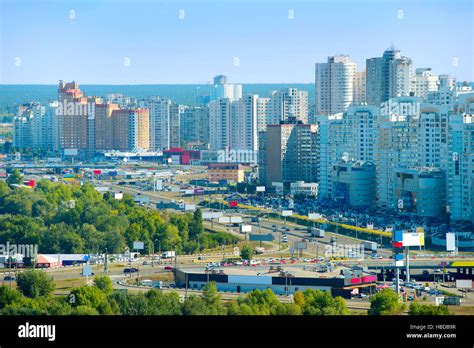 Osokorky district. Kiev, Ukraine Stock Photo - Alamy