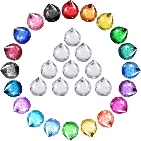 Bola De Cristal 20 Mm Prisma Apanhador Solar Apanhadores Solares