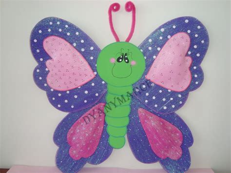 Imagenes De Mariposa En Goma Eva Imagui