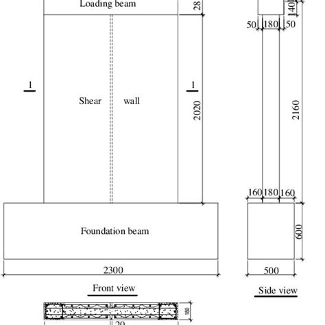 Dimensions And Assembly Drawing Of Specimens Download Scientific Diagram