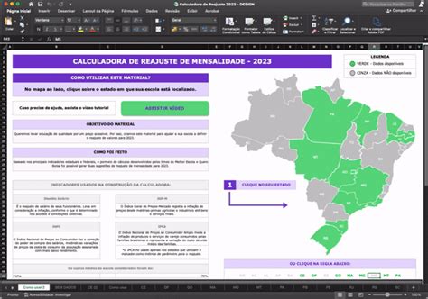 Planilha 100 GrÁtis Calculadora De Reajuste De Mensalidades