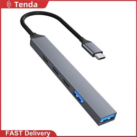 In USB C Docking Station USB Gbps Multiport Hub Adapter PD W Dongle Hub Plug And Play