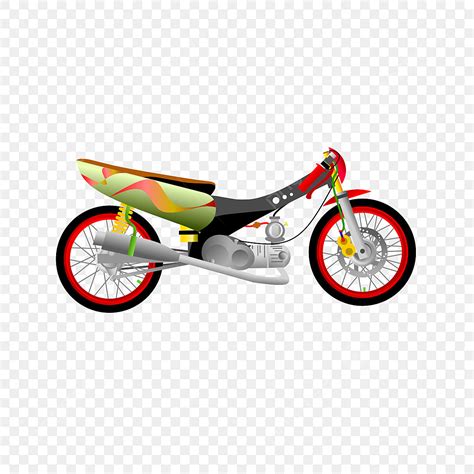 Gambar Png Balap Motor Drag Sepeda Motor Menyeret Mobil Balap Png