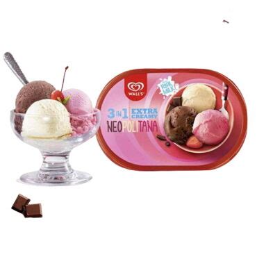 Harga Wall S Ice Cream Neopolitana Extra Creamy 350Ml CekList ID