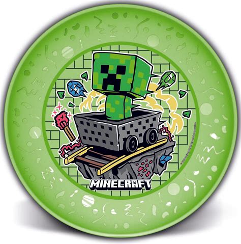 Minecraft Party Plate I Love Stuff