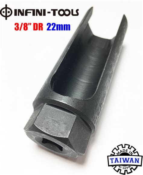 Universal Car Oxygen Sensor 3 8 Drive 22 Mm Socket Wrench O2 Removal Tool Taiwantrade Com