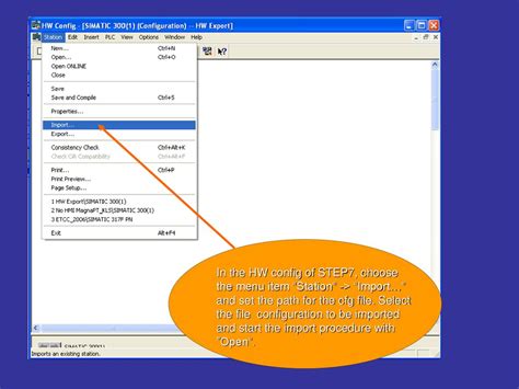 After The Bus Devices Have Been Created And Checked The HW Export Can