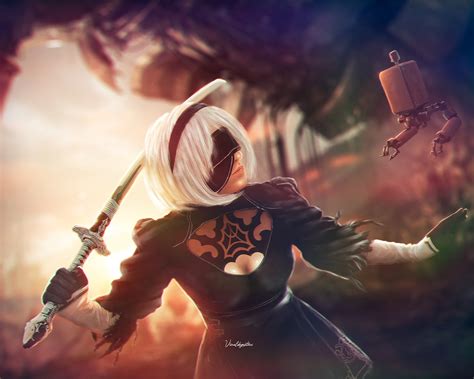 2b Nier Automata Cosplay By Visualsbymateus On Deviantart