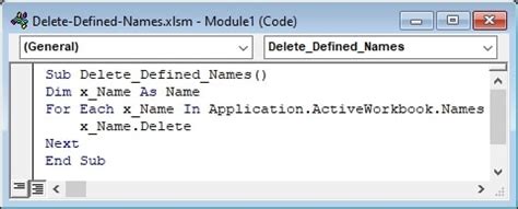 How To Delete Defined Names In Excel Earn And Excel