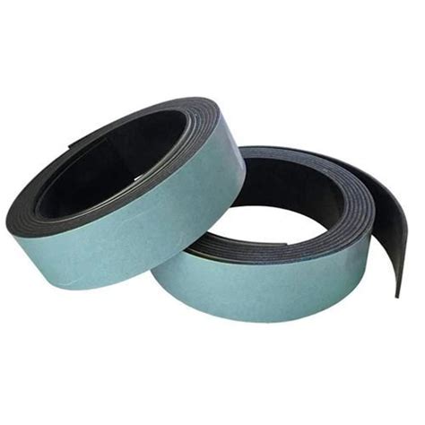 Self Adhesive Solid Rubber Strip 4mm Thick 2 Pack Self Adhesive
