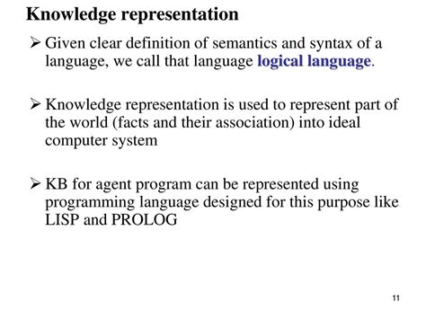 logical agents agents that can form representations of a complex world