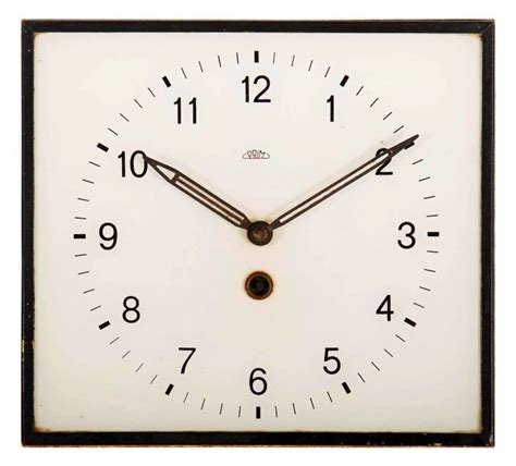 Things That Inspire Us A 1938 Prim Clock 1930s Prim Industrial Clock Clocks