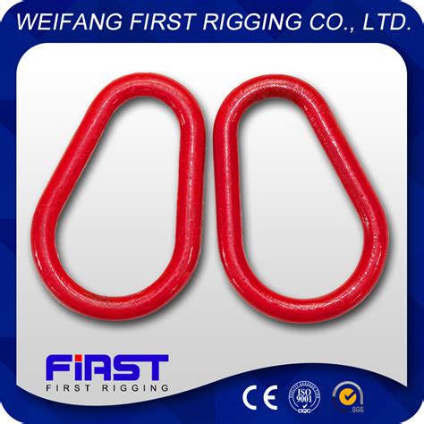 Rigging Alloy Steel Forged Pear Shaped Lifting Link For Chain China