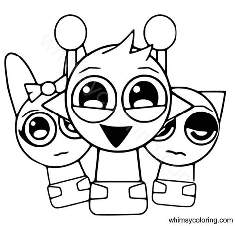 29 Free Sprunki Coloring Pages Whimsy Coloring