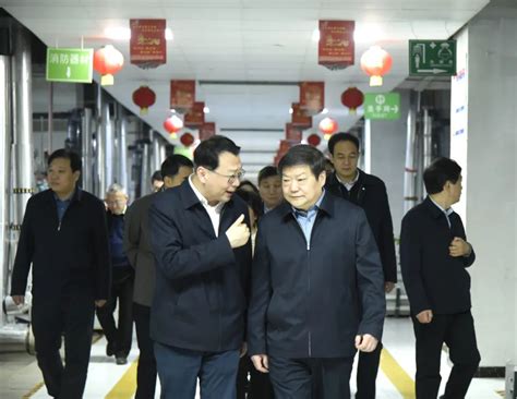 河南省商务厅党组书记、厅长王振利一行莅临公司调研 新乡白鹭投资集团有限公司