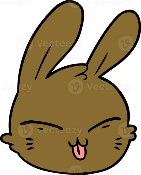 Cartoon Rabbit Face 44950671 Png
