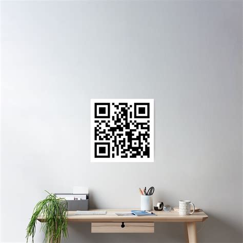 Funny QR Code Linking To PornHub Poster For Sale By BlueOnionThings Redbubble