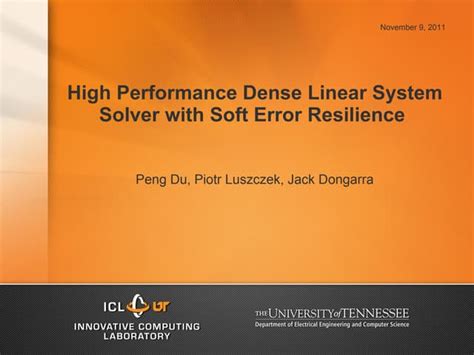 Ieee Cluster Talk Ppt