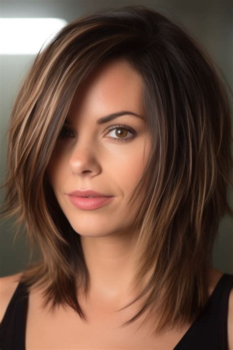 93 Stunning Medium Length Layered Haircuts Trending Right Now