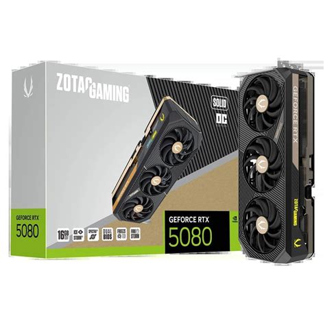 کارت گرافیک زوتک Gaming Rtx 5080 16gb Solid Oc فروشگاه گیمینگ تکاف