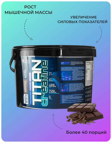 Гейнер RLine Titan Creatine, 1200 г, малина — купить в интернет ...