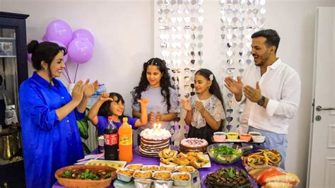 حفلة عيد ميلاد بنتي ذهب🎉🥳 مع كل التجهيزات Youtube