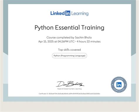 Python Coding Learningneverstops Tech Programming Certification Sachin Bhola