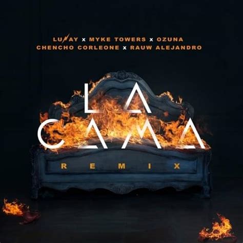 Lunay Myke Towers Ozuna La Cama Remix Lyrics Genius Lyrics