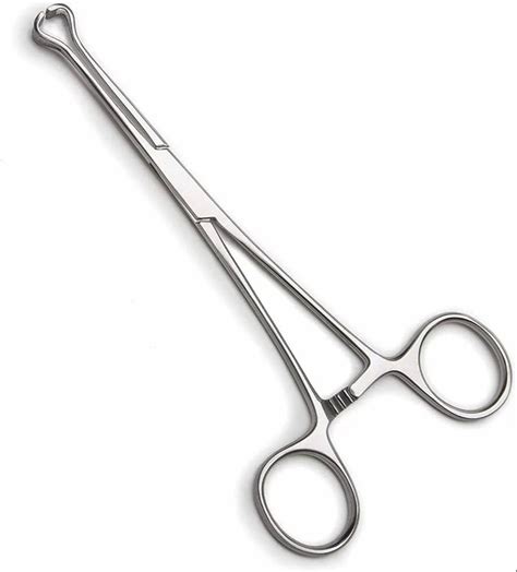 Stainless Steel Polished Rockwell Babcock Tissue Forcep Size Dimension