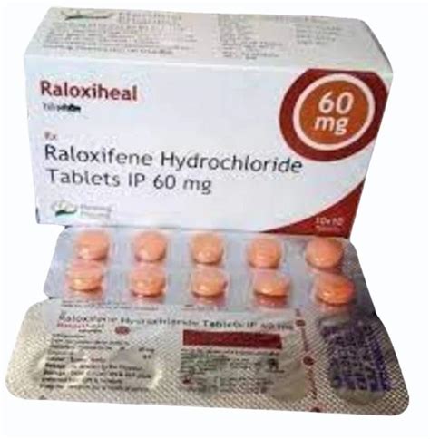 60mg Raloxiheal Raloxifene Hydrochloride Tablets At ₹ 300strip