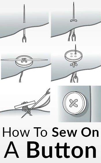 How To Sew On A Button By Hand Repair Loose Buttons Quickly