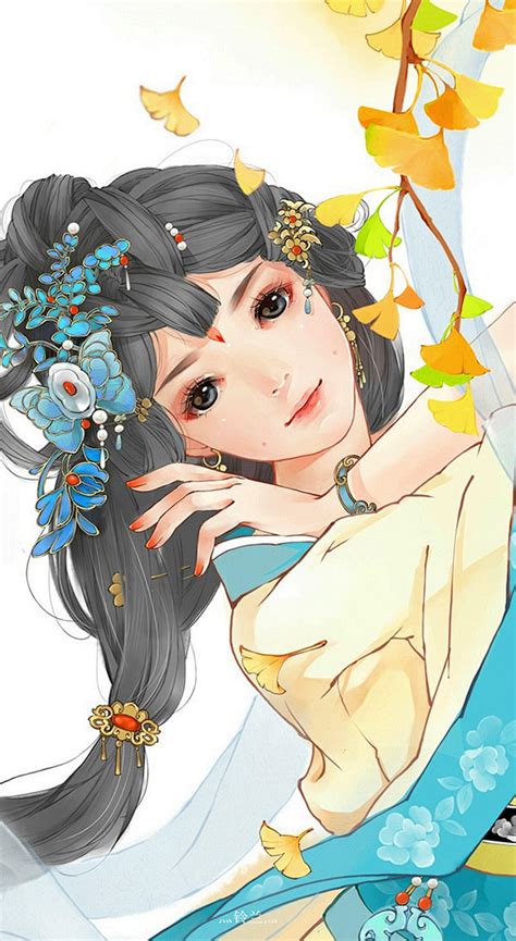 插画 古风