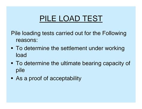 Solution Introduction To Foundation Engineering Pile Load Test And Foundation On Difficult