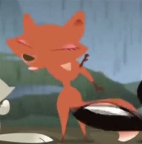 Fox Blowing A Raspberry By Heroman655 On Deviantart